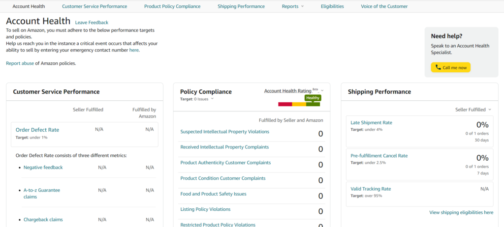 How to Improve Amazon Account Health - A Seller’s Guide! - Dragonflip ...