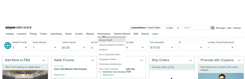 How to Improve Amazon Account Health - A Seller’s Guide! - Dragonflip ...